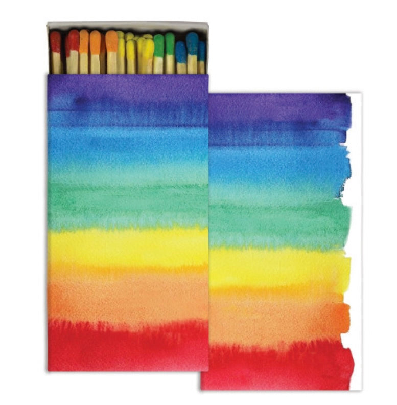 Watercolor Rainbow Matches – Kinfolk of Mine